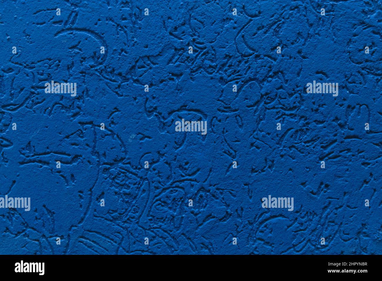 Blue Plaster Wall Texture Design Rough Pattern Abstract Stucco Grunge ...