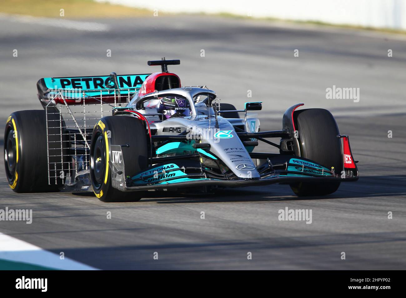 Barcelona, Spain, February 24, 2022, Circuit de Barcelona-Catalunya ...