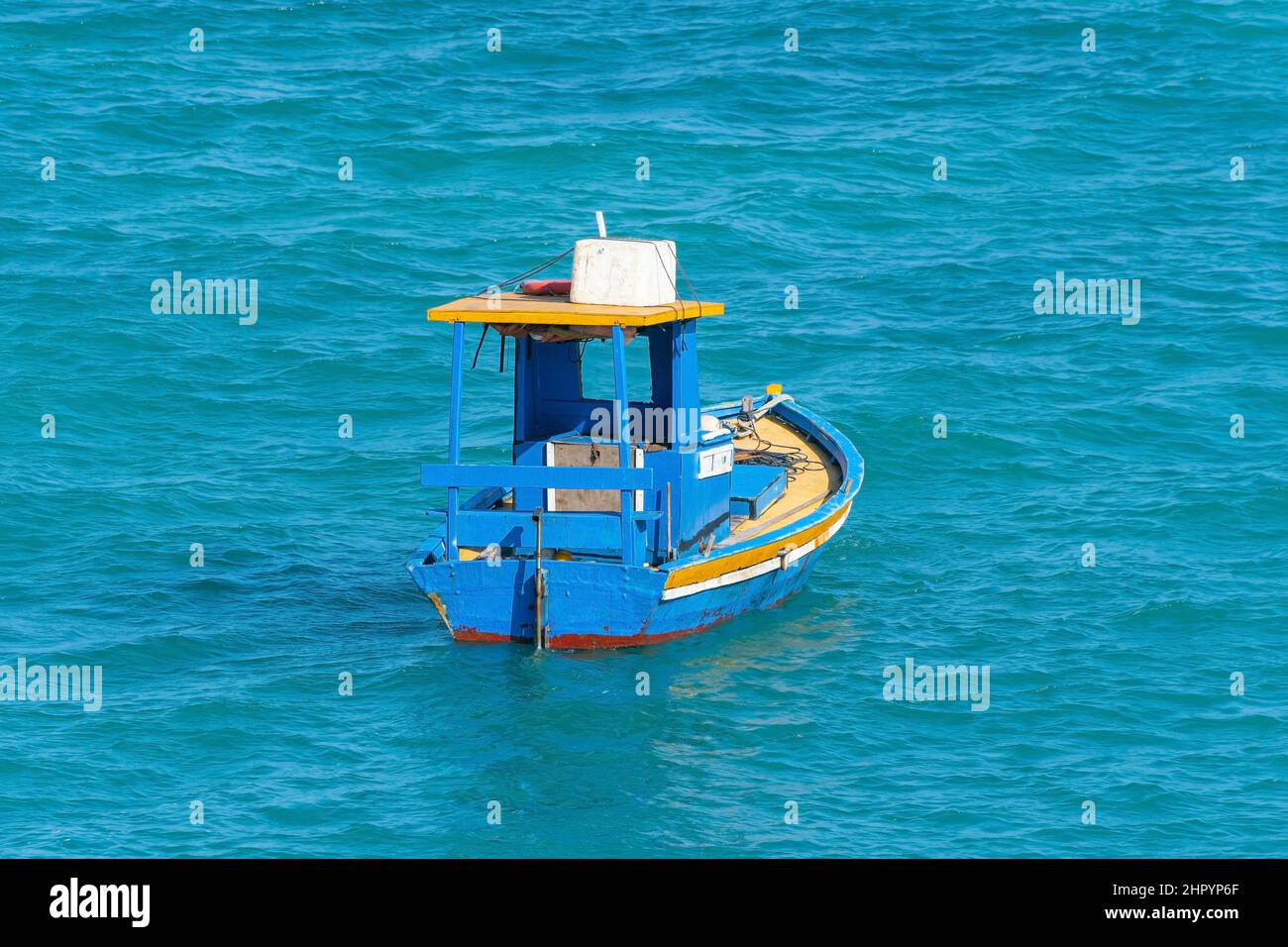 Empty fishing boat hi-res stock photography and images - Alamy