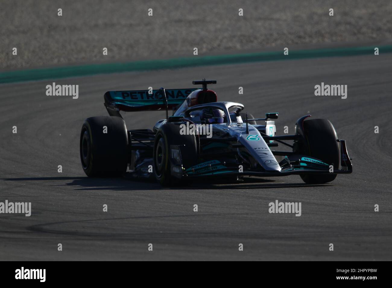 Barcelona, Spain, February 24, 2022, Circuit de Barcelona-Catalunya ...