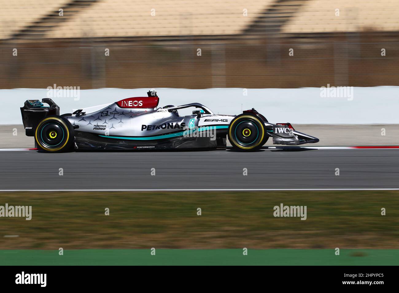 Barcelona, Spain, February 24, 2022, Circuit de Barcelona-Catalunya ...
