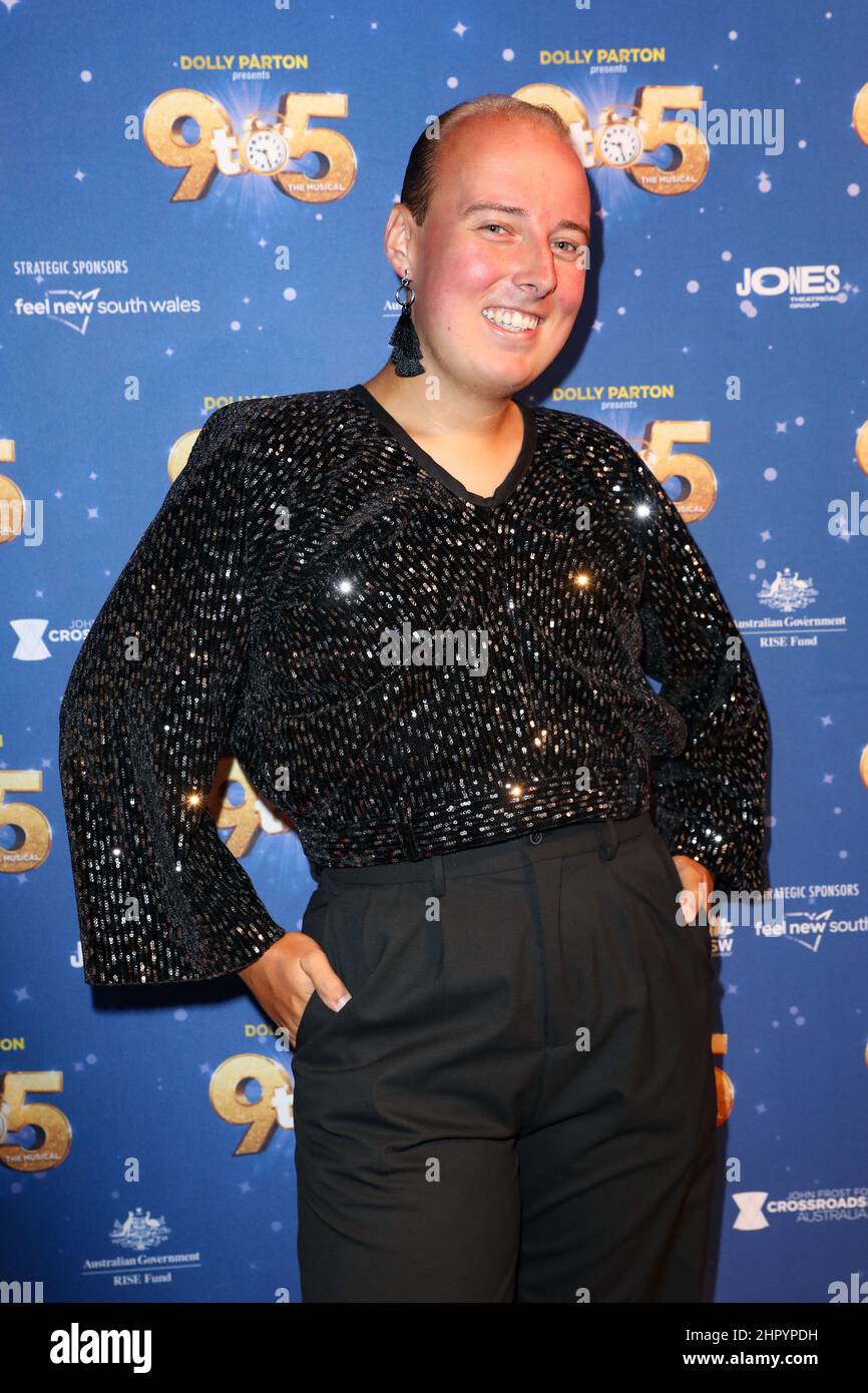 February 24, 2022: CALLAN SMITH attends the Australian Premiere of 9 to ...