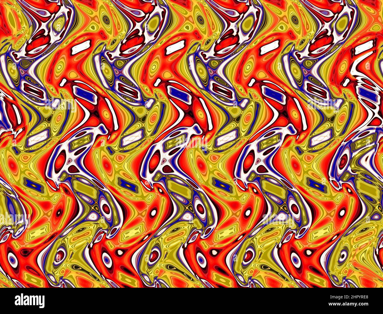 Colorful patterns fractal.Psychedelic fractal,texture of brush strokes ...