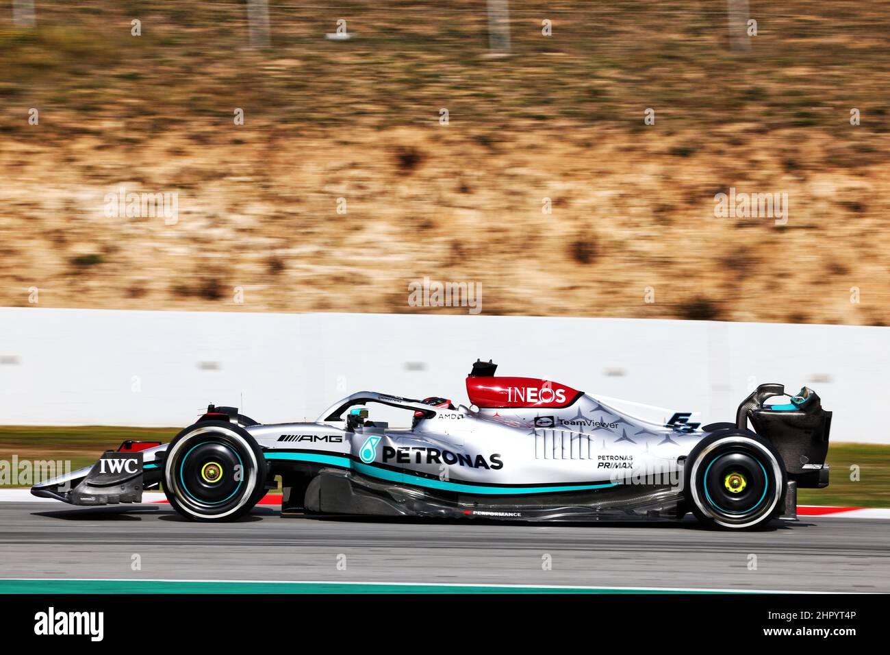 George Russell (GBR) Mercedes AMG F1 W13. 24.02.2022. Formula One ...