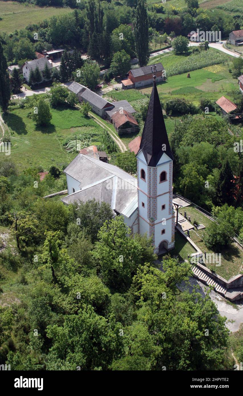 Church of Our Lady of Dol in Dol, Croatia Stock Photo - Alamy