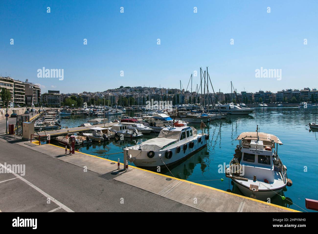 Greece, Athens, Piraeus harbour yacht Photo © Federico Meneghetti ...