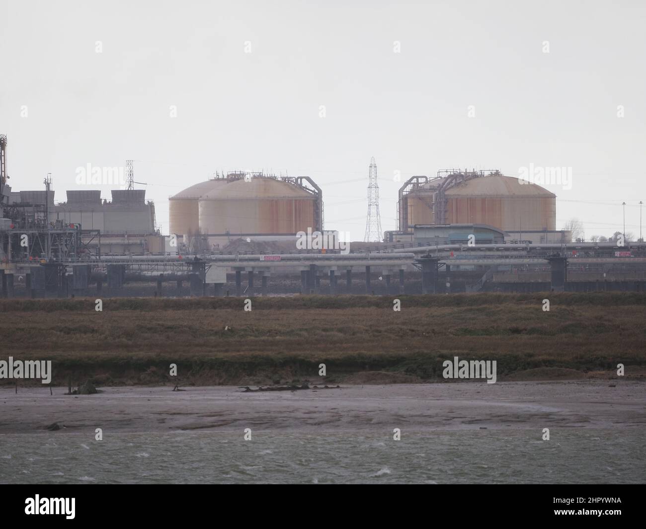 Queenborough, Kent, UK. 24th Feb, 2022. Rising gas prices. The National ...
