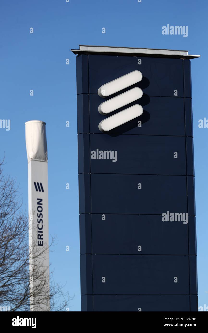 Ericsson logotype hi-res stock photography and images - Alamy