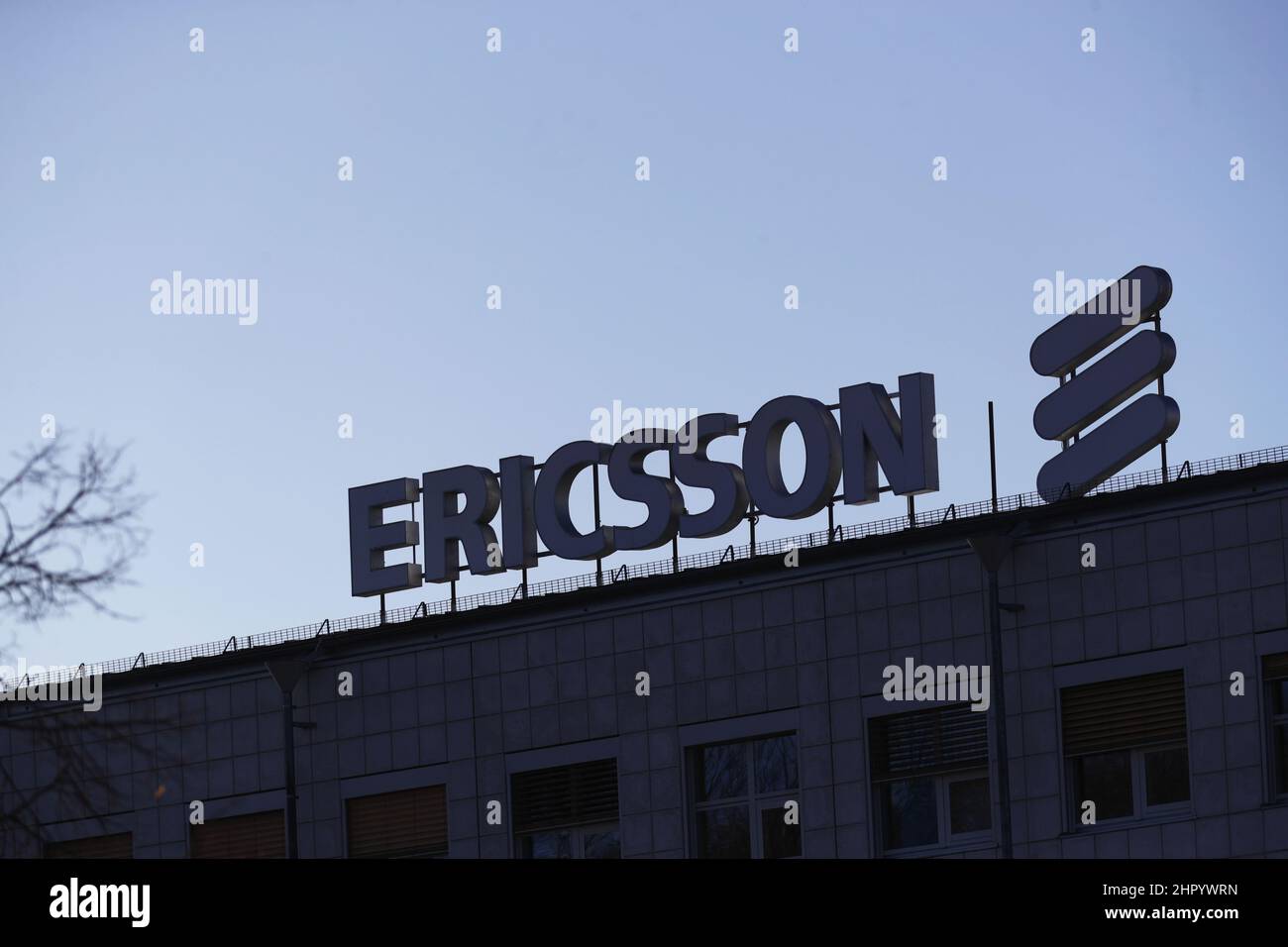 Ericsson signs hi-res stock photography and images - Alamy