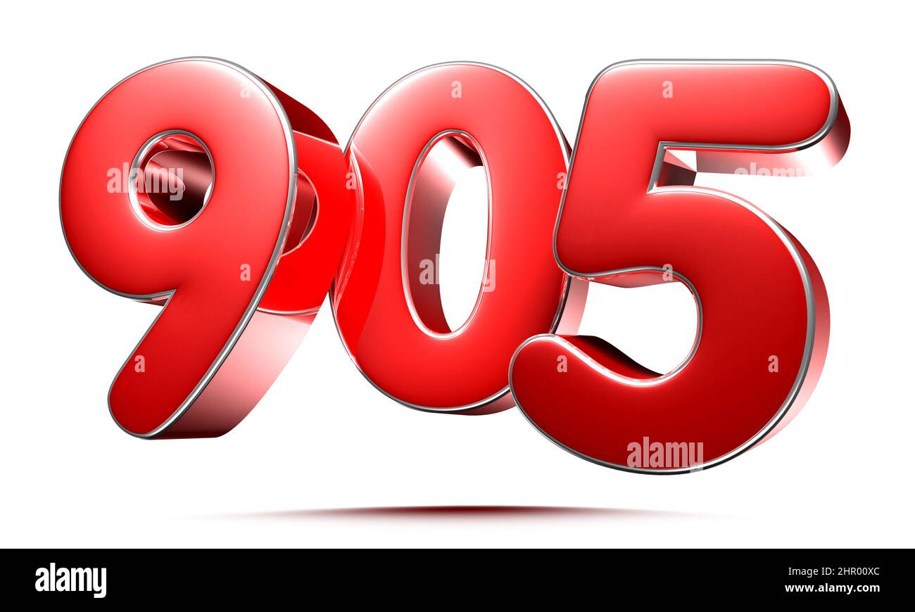 3d number 905 hi-res stock photography and images - Alamy