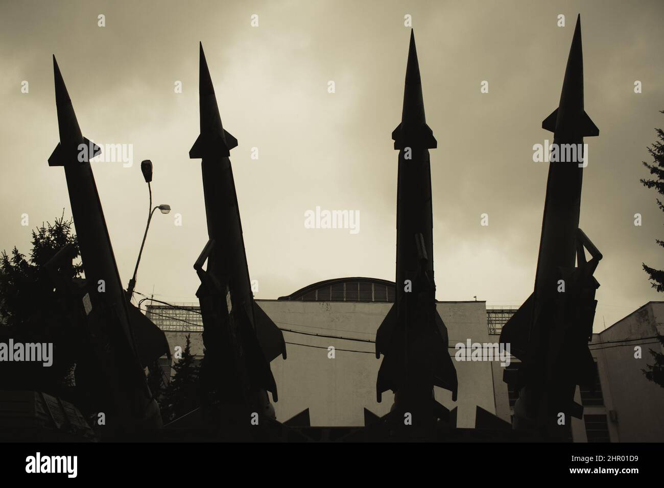 Russian/Soviet SA-3 Goa SAM missiles in Moscow Stock Photo - Alamy