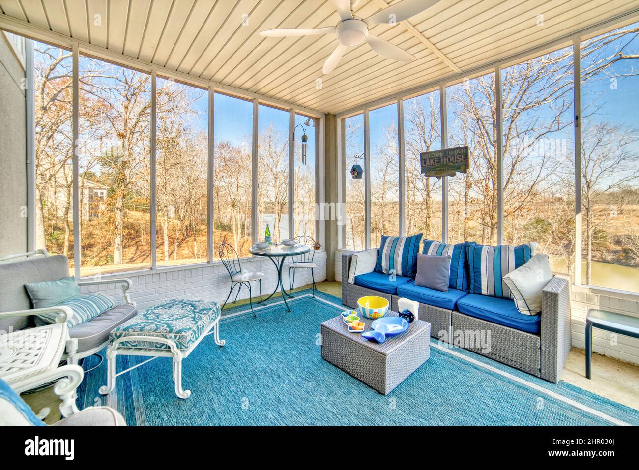 Sunrooms Using Large Windows