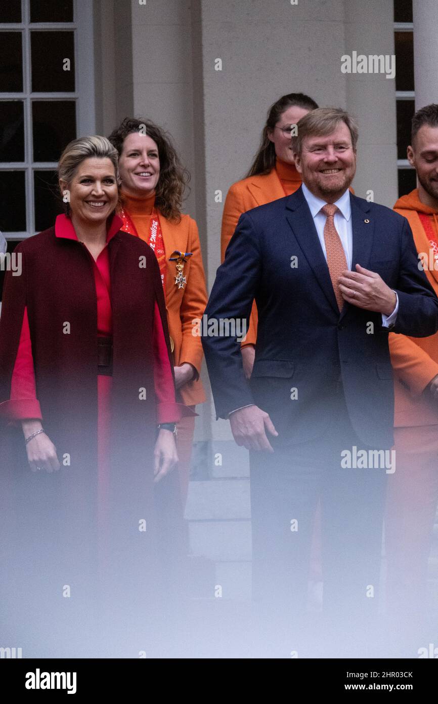 Queen maxima and ireen wust hi-res stock photography and images - Alamy
