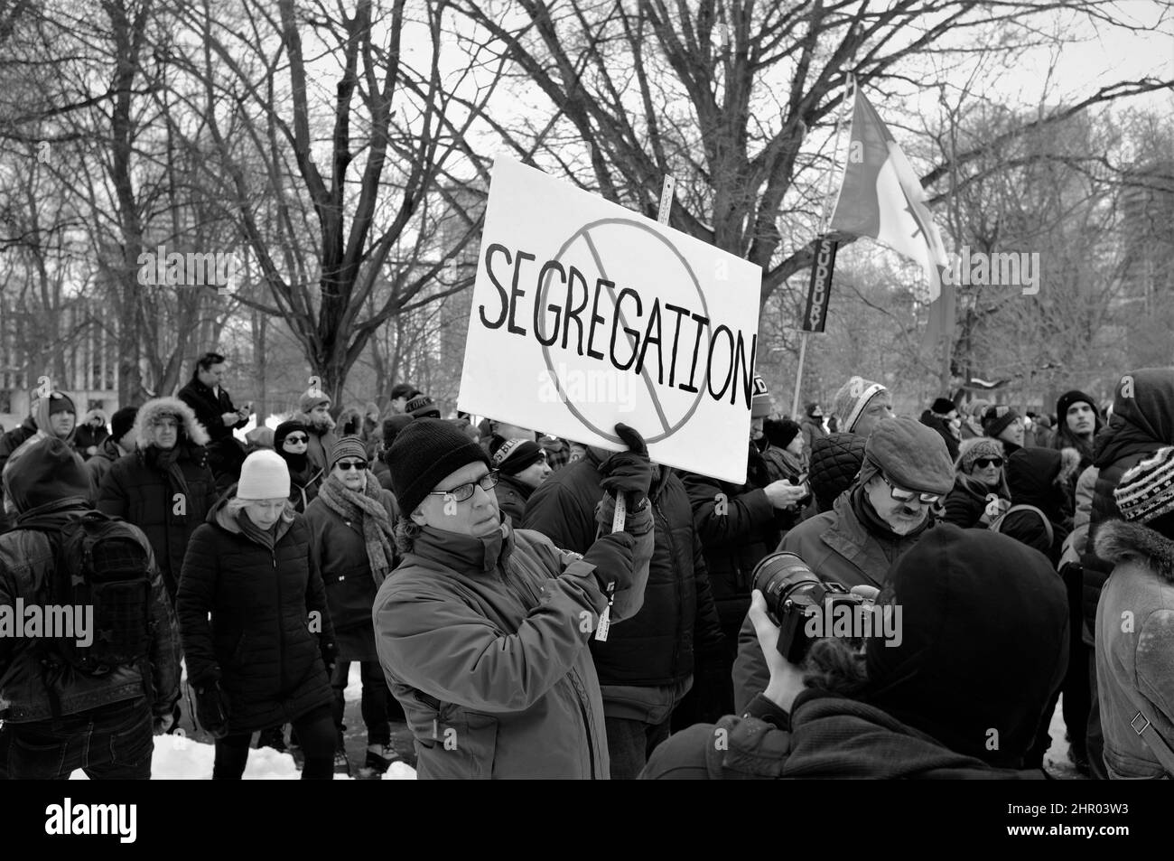 Pro Segregation Protest Signs