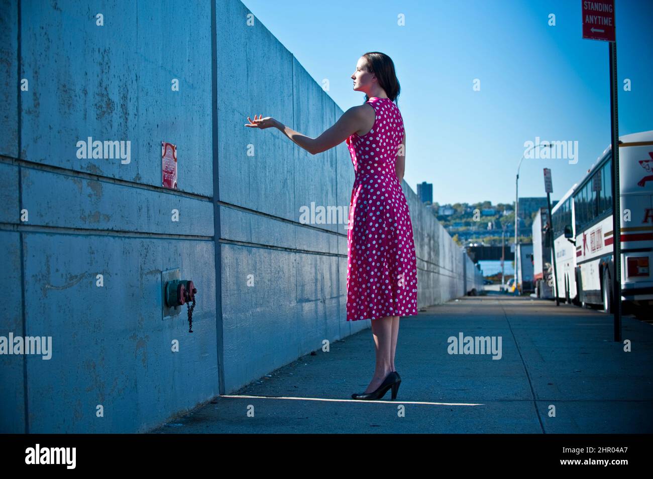 Womans arms outstretched hi-res stock photography and images - Alamy