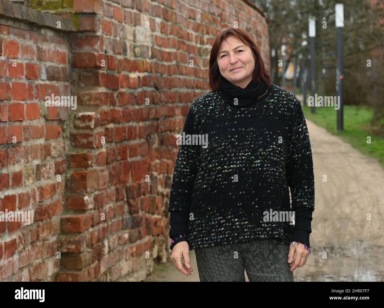 21 February 2022, Brandenburg, Brandenburg/Havel: Canoeist Birgit ...