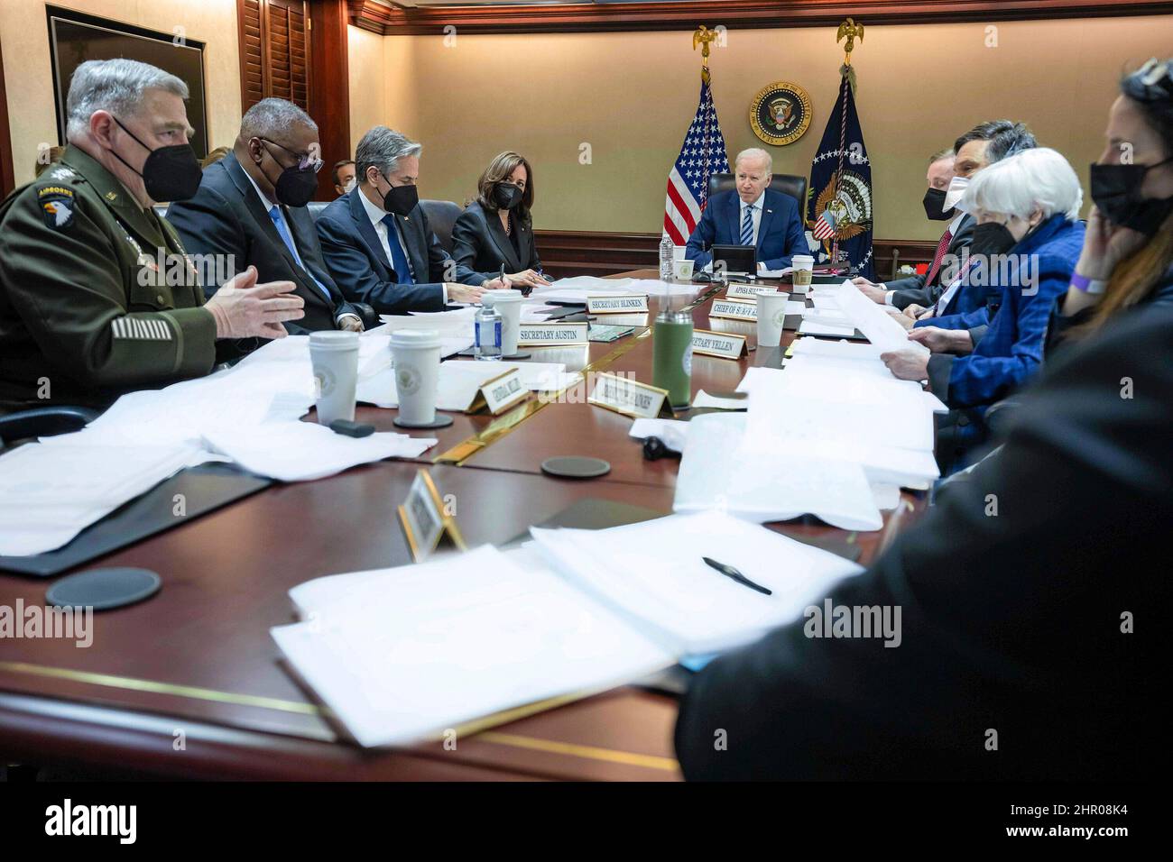Biden national security council 2022 hi-res stock photography and ...
