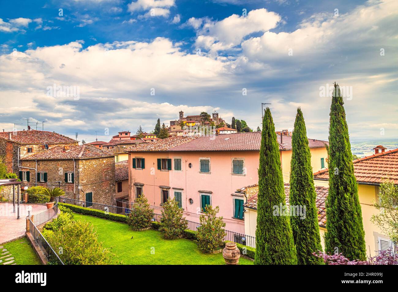 View hill houses montecatini hi-res stock photography and images - Alamy