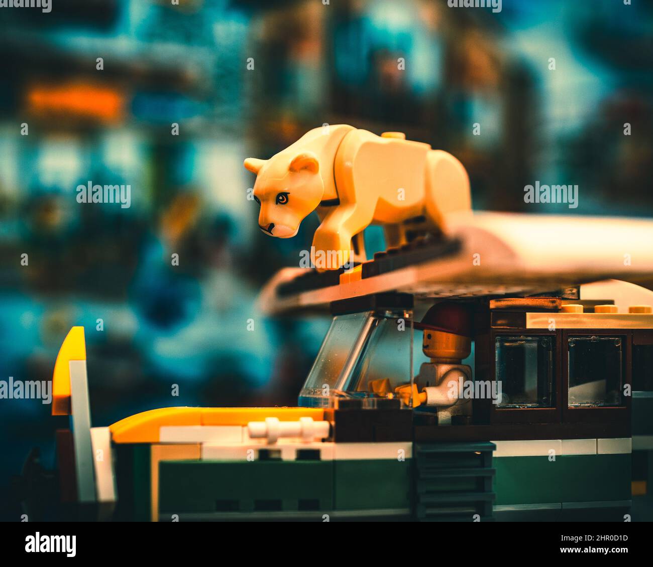 Lego minifigures photo in studio Warsaw Stock Photo - Alamy