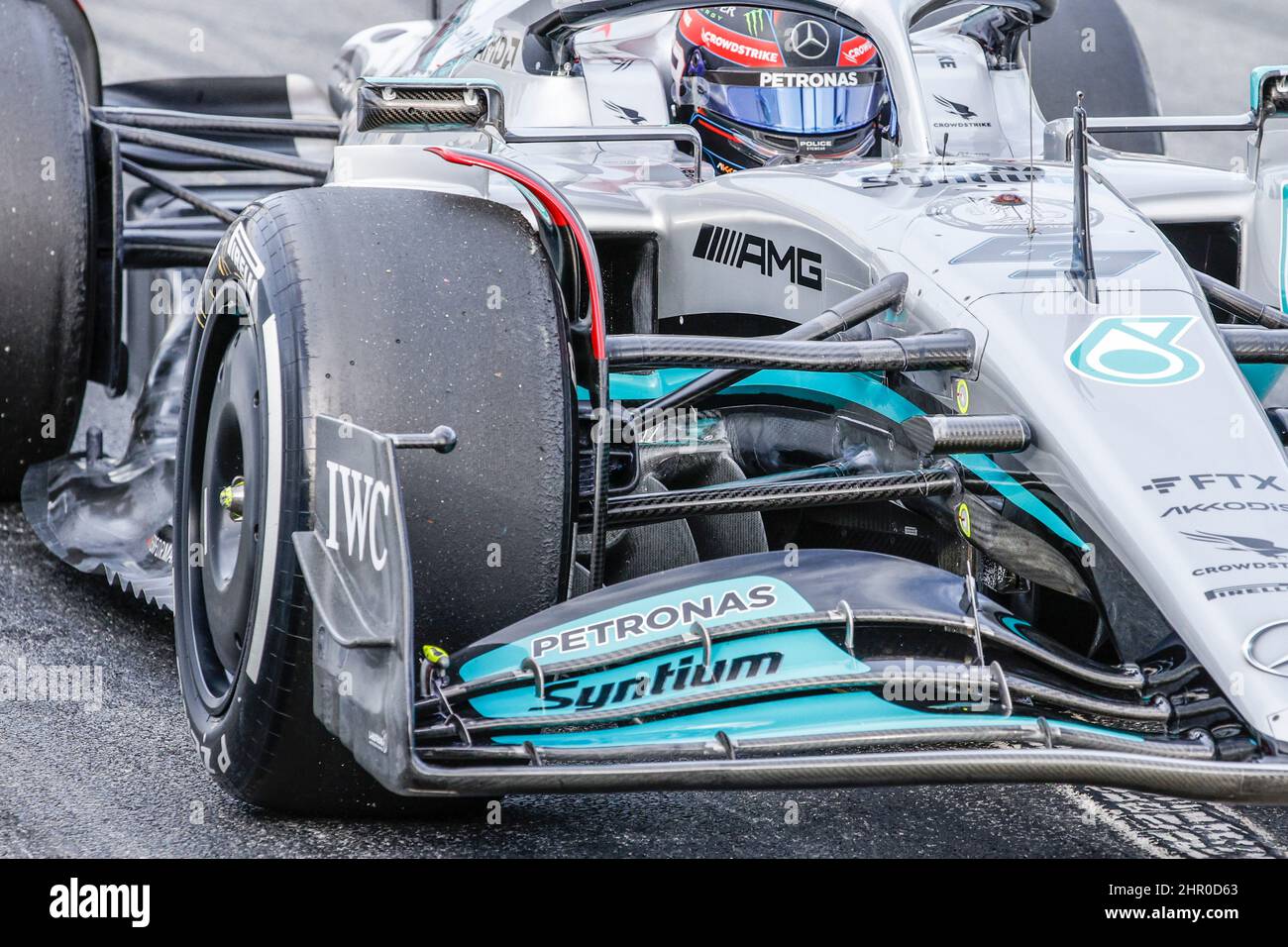 Mercedes f1 2022 front wing hi-res stock photography and images - Alamy
