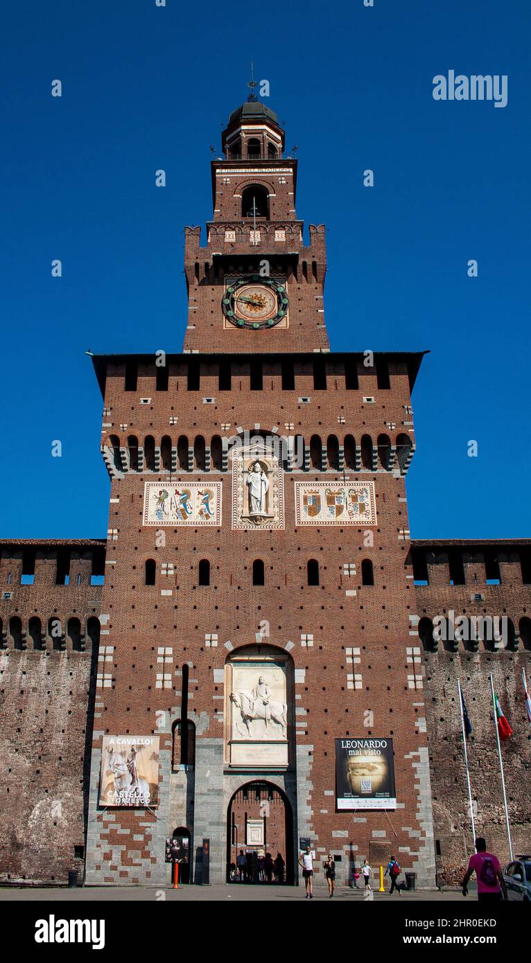 Porta del filarete hi-res stock photography and images - Alamy