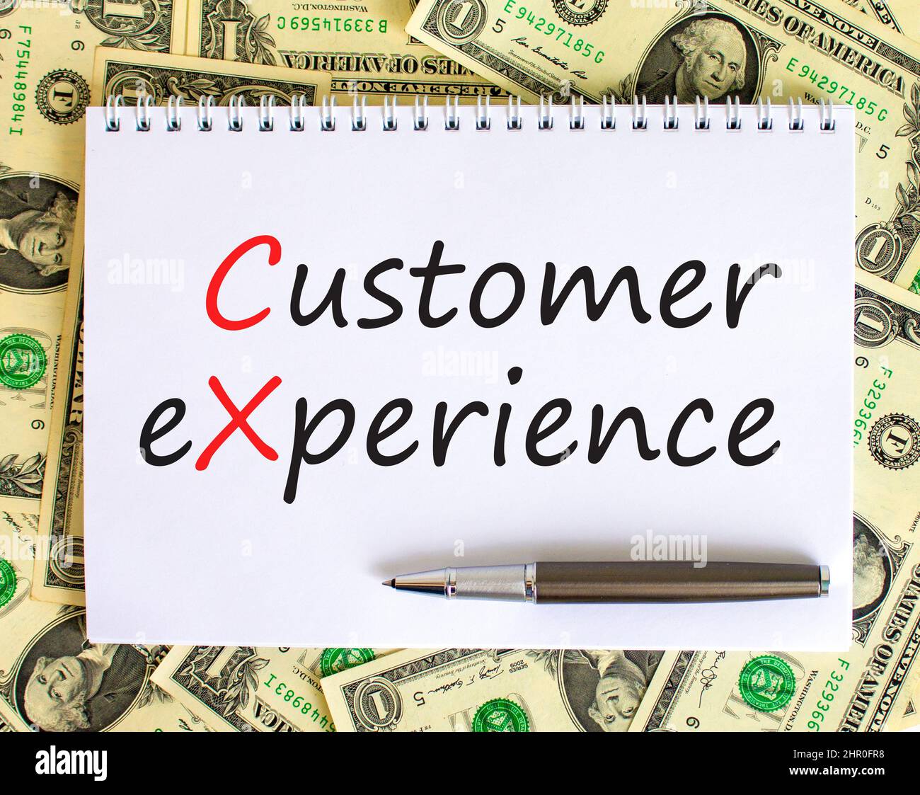 CX customer experience symbol. Concept words CX customer experience on ...