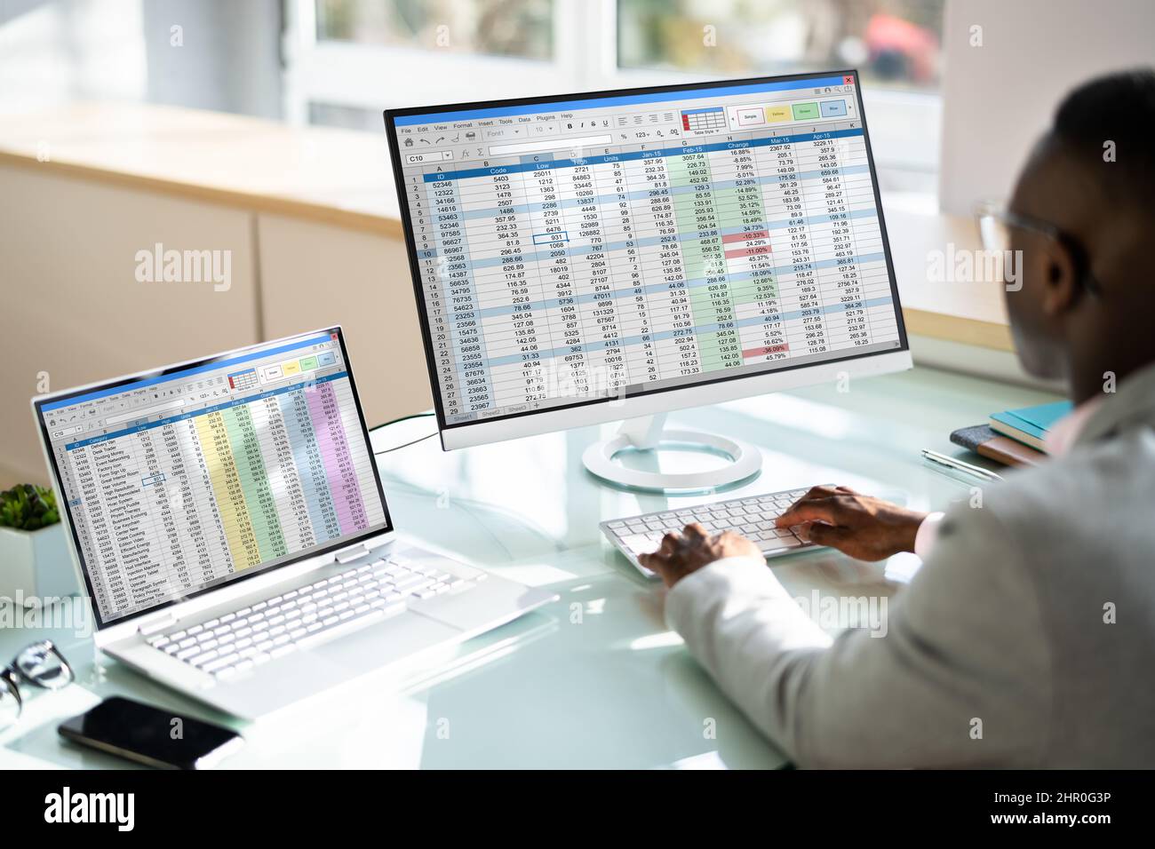 Medical Coding Bill And Billing Codes Spreadsheets Stock Photo - Alamy