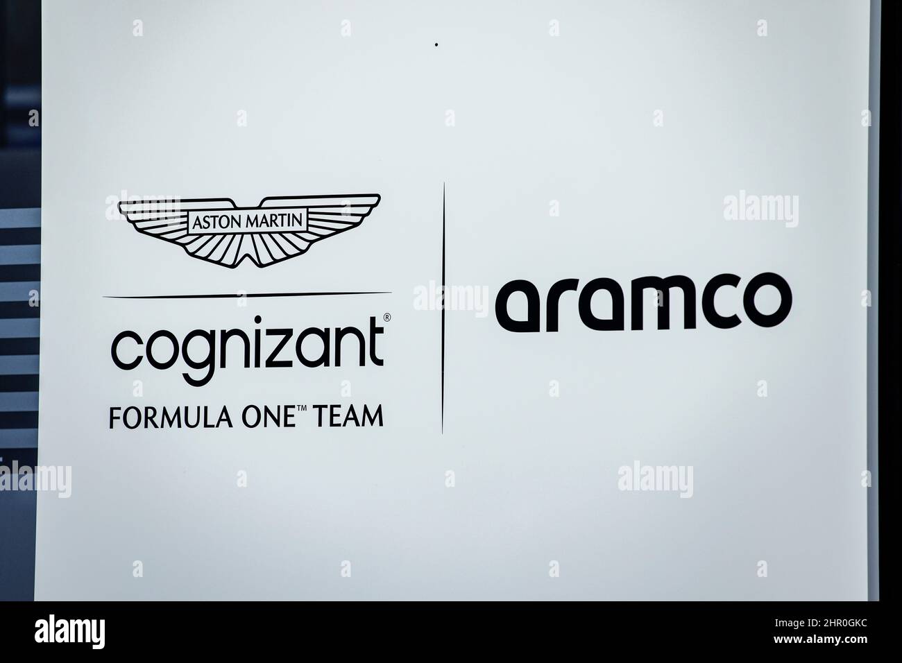 Aston martin f1 logo hi-res stock photography and images - Alamy