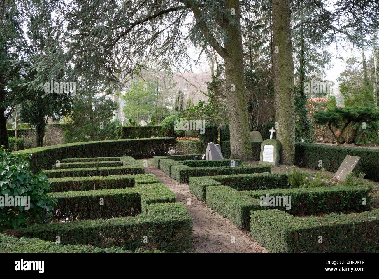 Garnisons kirkegård (Garnison cemetery), located in Copenhagen, Denmark ...