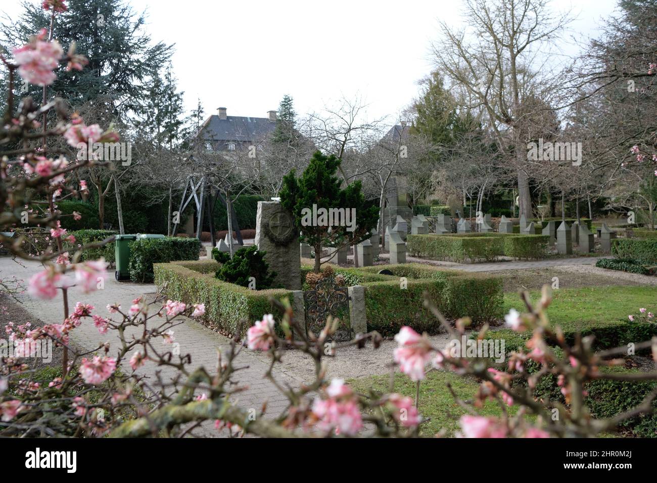Garnisons kirkegård (Garnison cemetery), located in Copenhagen, Denmark ...