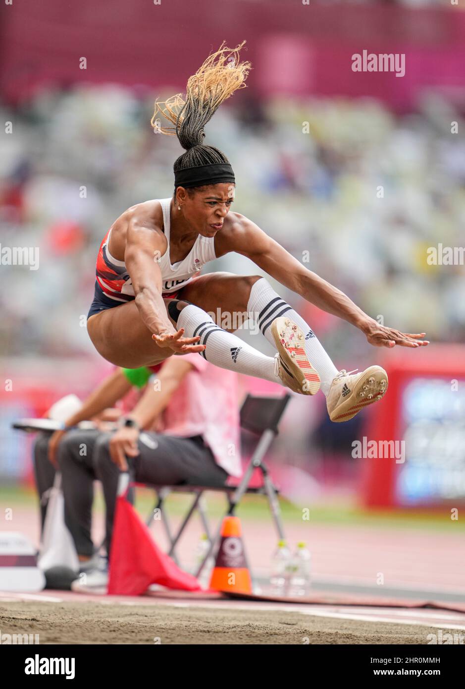 Abigail Irozuru participating in the Tokyo 2020 Olympic Games in the ...