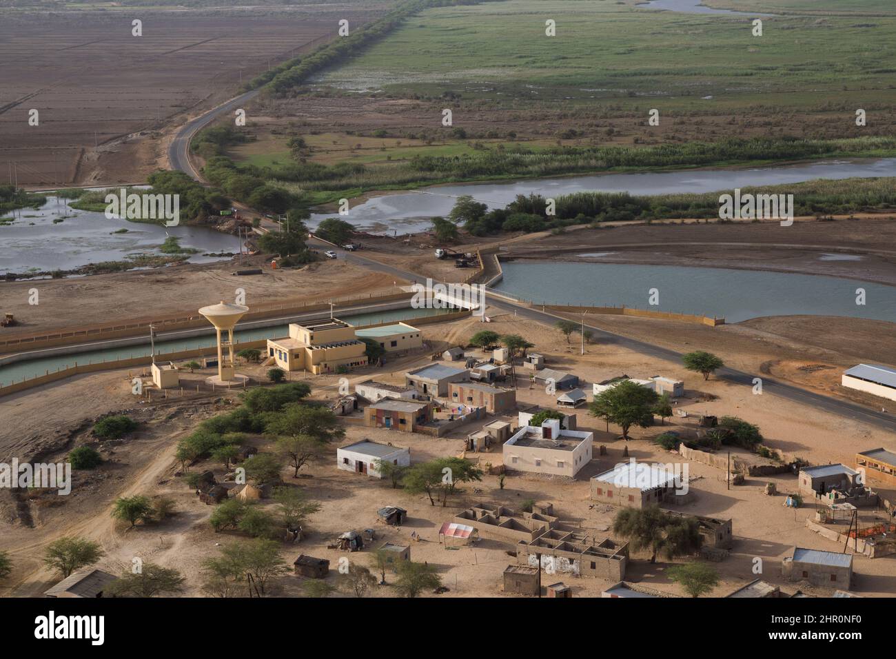 The Diama station is part of new irrigation infrastructure built in the ...