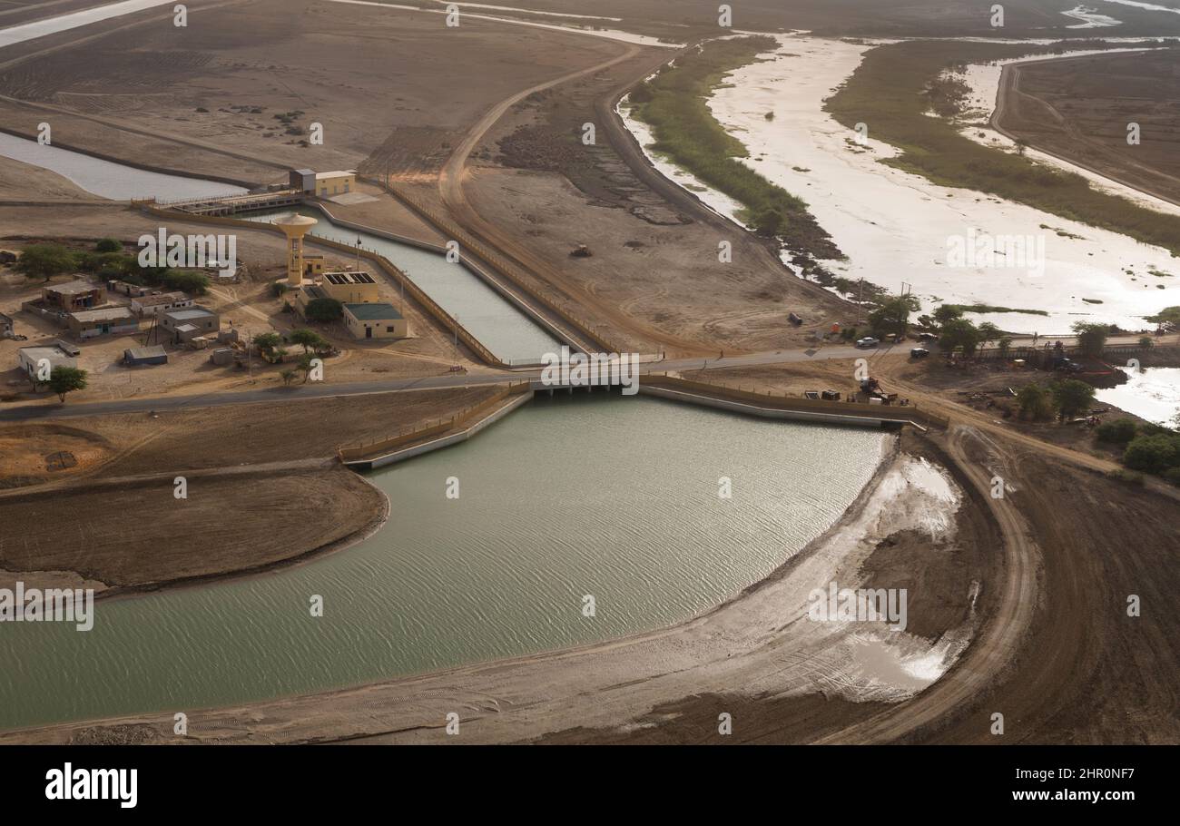 The Diama station is part of new irrigation infrastructure built in the ...