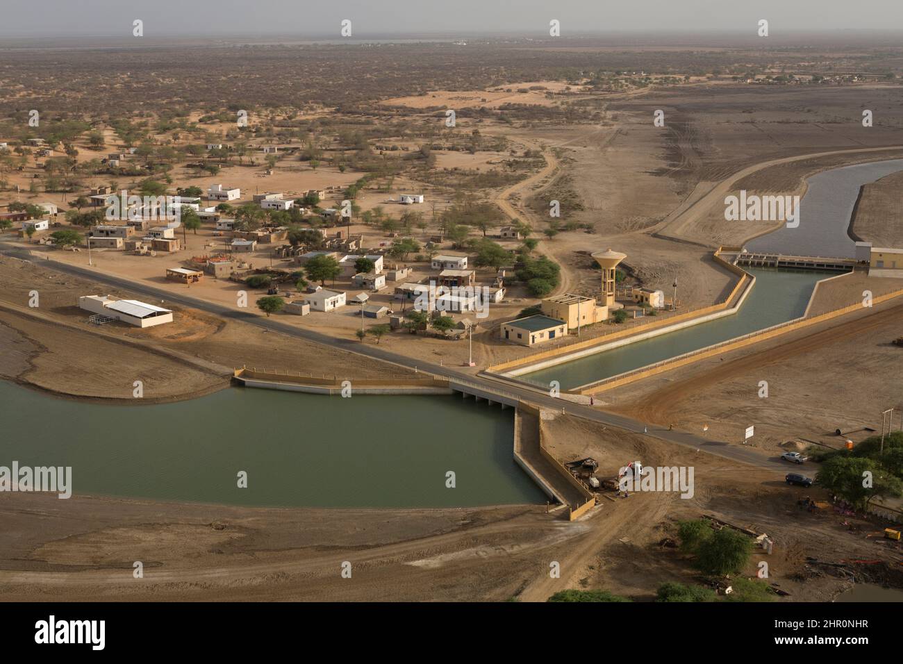 The Diama station is part of new irrigation infrastructure built in the ...