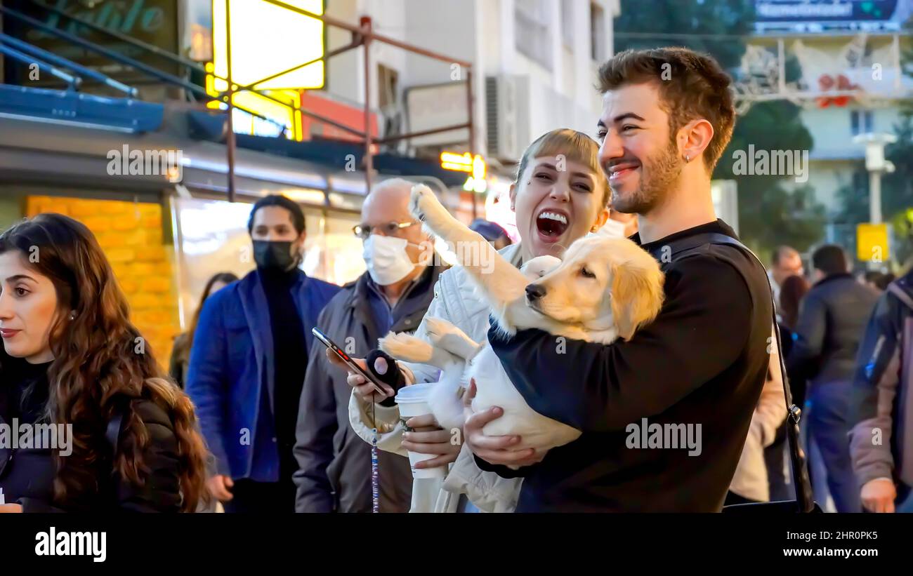 Random man in the crowd hi-res stock photography and images - Alamy