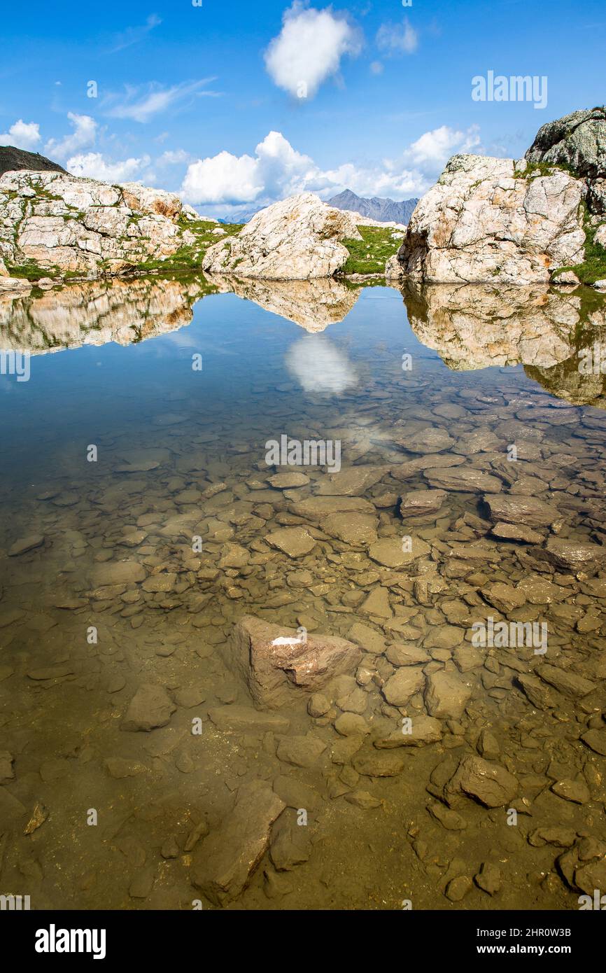 Ubaye landscape, Alpes de Haute Provence, France Stock Photo - Alamy