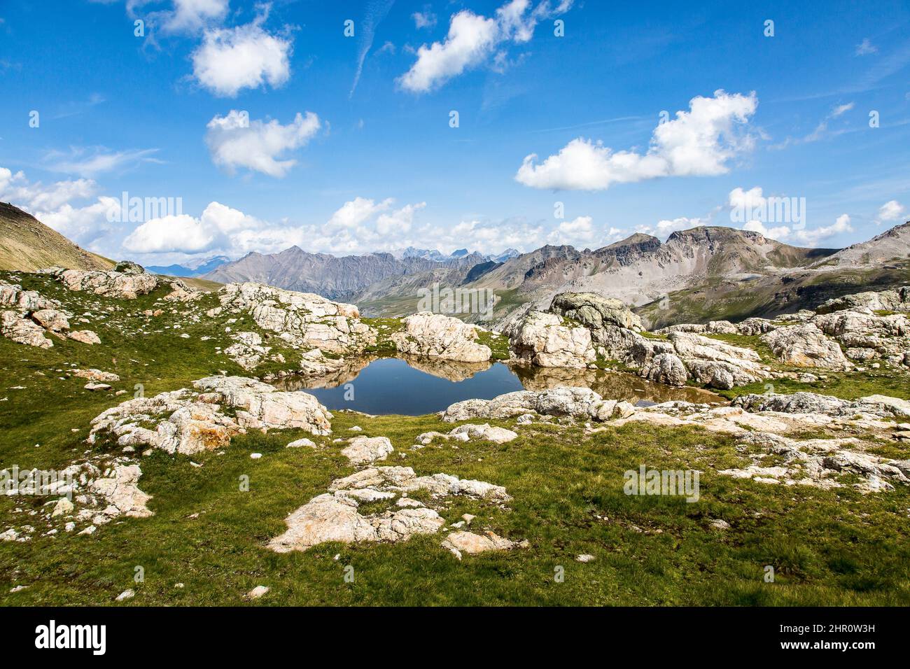Ubaye landscape, Alpes de Haute Provence, France Stock Photo - Alamy