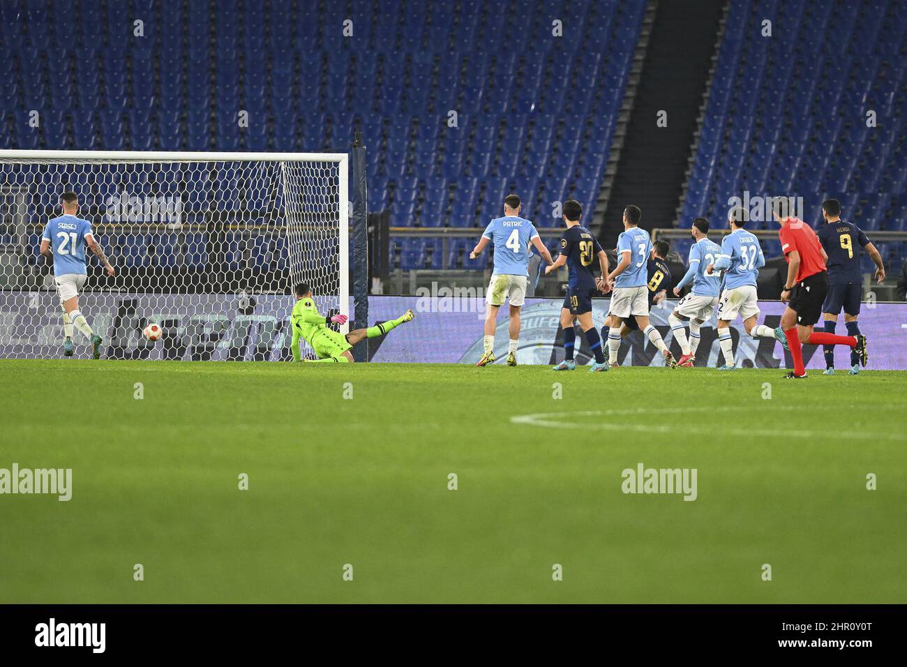 Matheus Uribe of F.C. Porto in action during the Knockout Round Play ...
