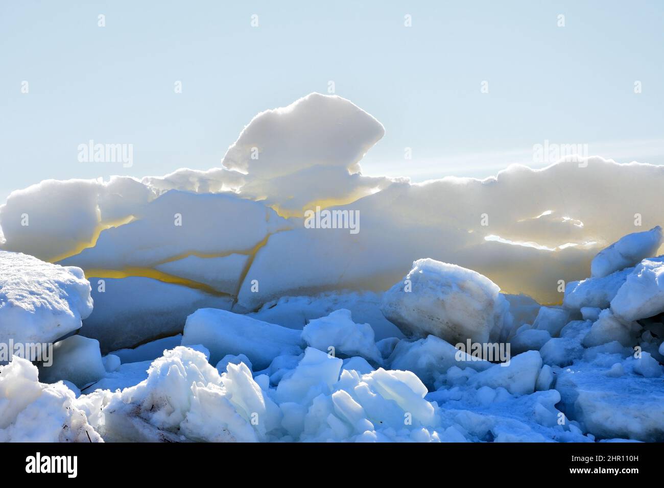 Background from broken pieces of ice. Texture, pattern, closeup Stock ...