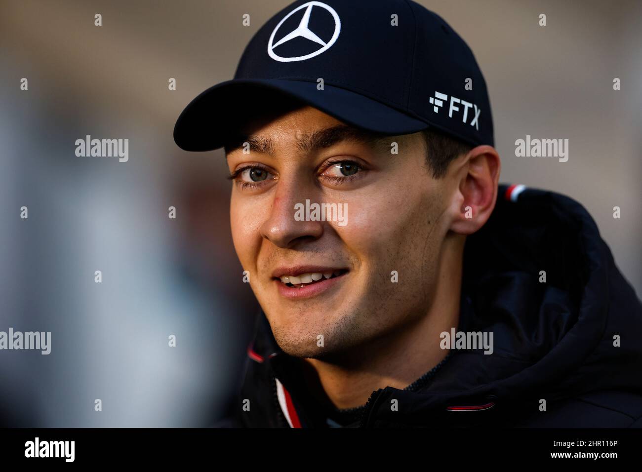 Barcelona, Spain. 24th Feb, 2022. #63 George Russell (GBR, Mercedes-AMG ...