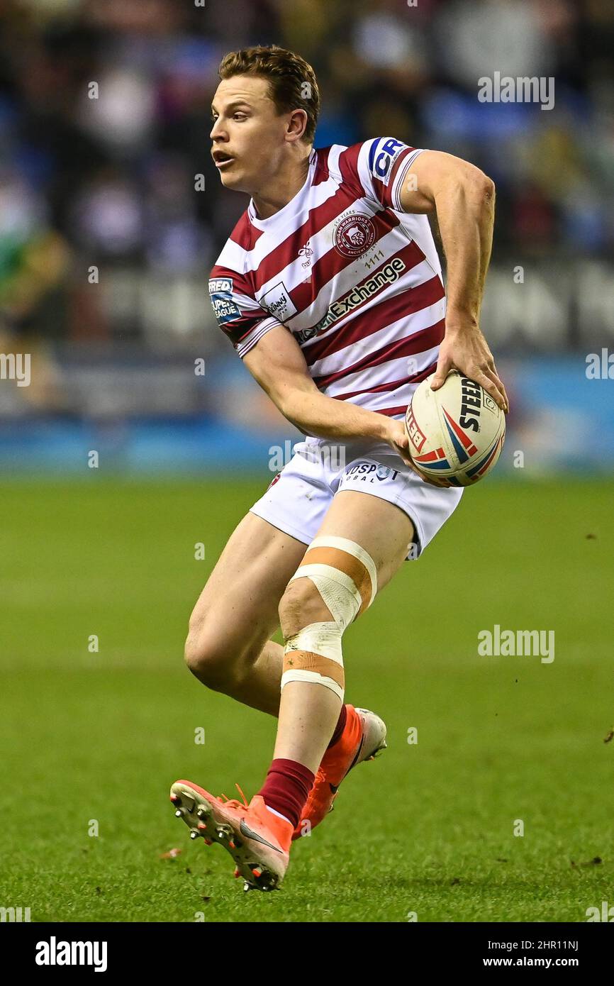 Jai Field (23) of Wigan Warriors in action Stock Photo - Alamy