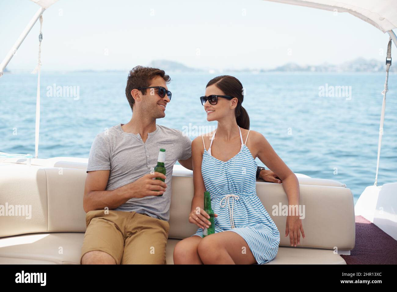 Making great holiday memories together. Shot of an attractive young ...