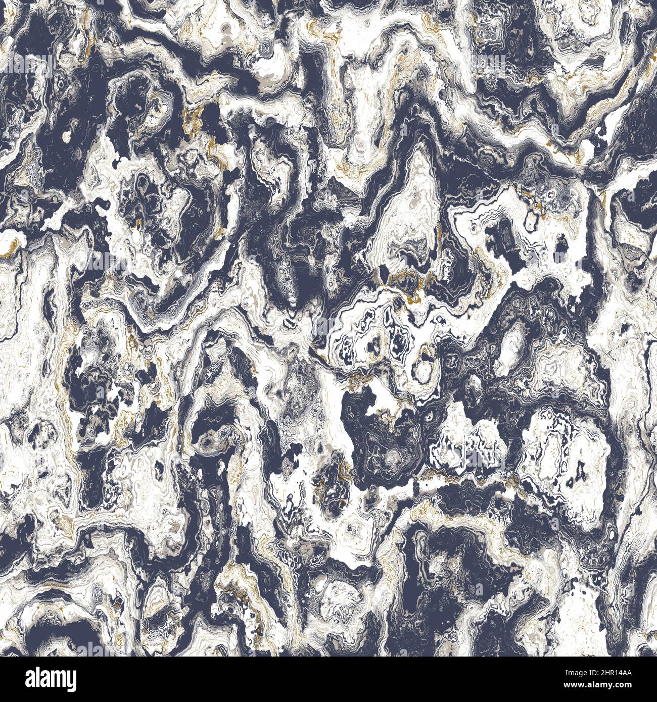 White tonal marbled seamless texture. Irregular pale ink blotch paint ...