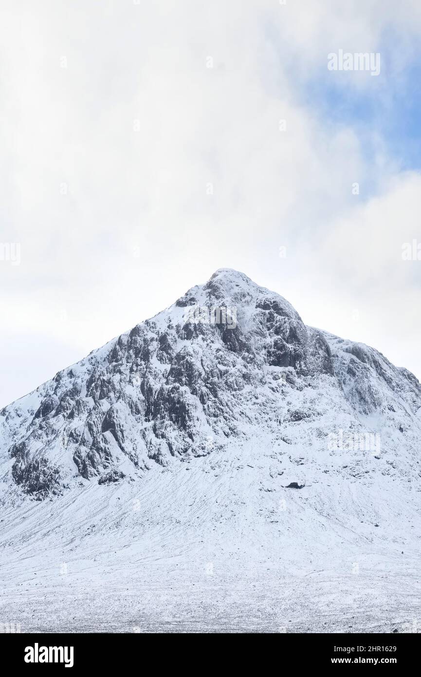 Glen coe snow aerial hi-res stock photography and images - Alamy