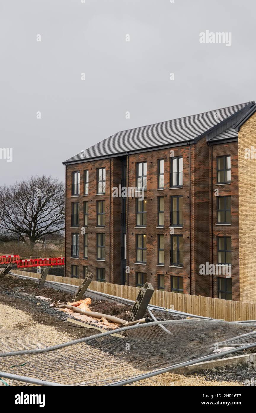 New housing development building houses for increased demand for buyers ...