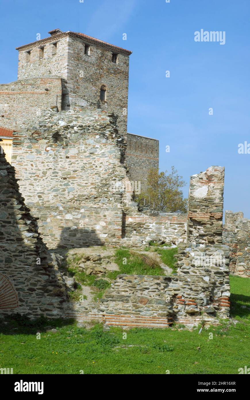 The Heptapyrgion (Yedi Kule, an Ottoman-era fortress) and part of the ...