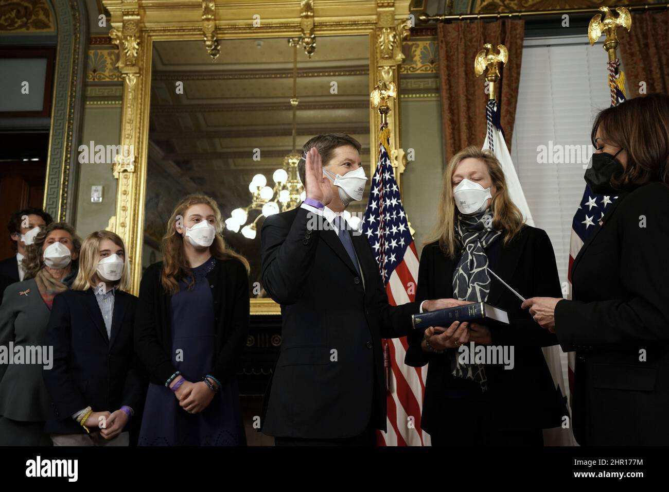 Washington, United States. 24th Feb, 2022. Vice President Kamala Harris ...