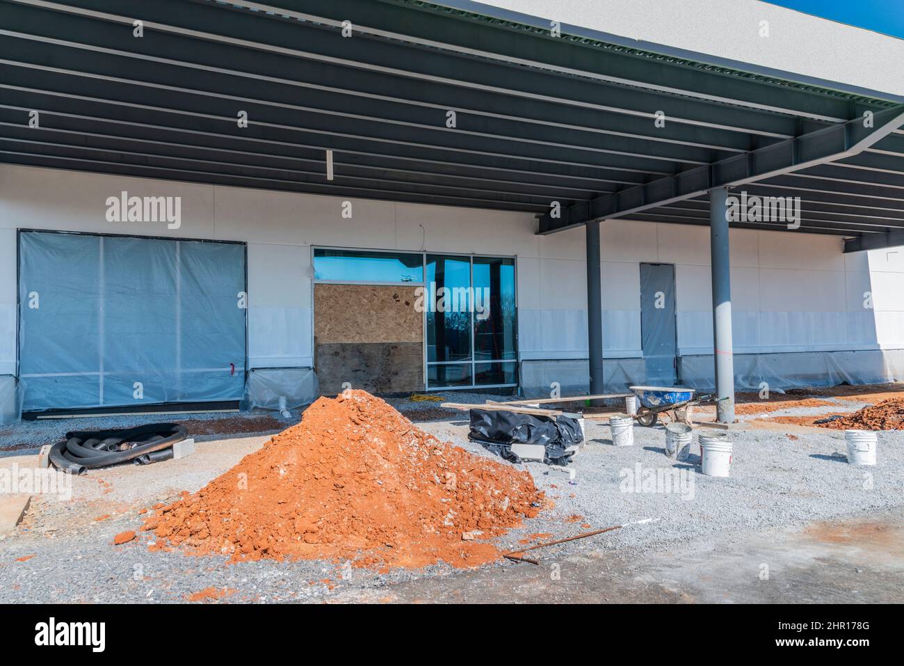 Construction site supplies hi-res stock photography and images - Alamy