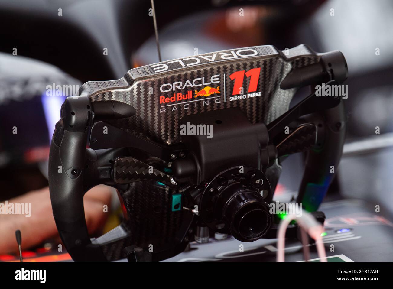 Red bull racing steering wheel hi-res stock photography and images - Alamy