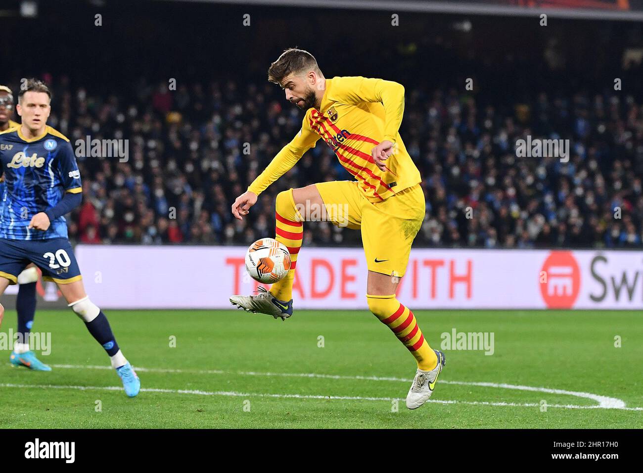 Fc barcelonas defender gerard pique hi-res stock photography and images ...